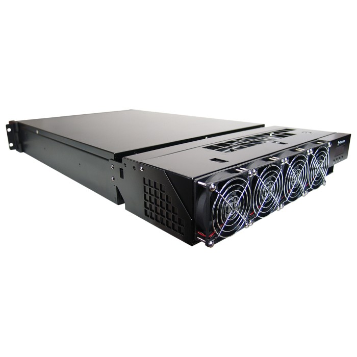 INX 2U Rack Liquid Cooling System 6mm 1 4in 